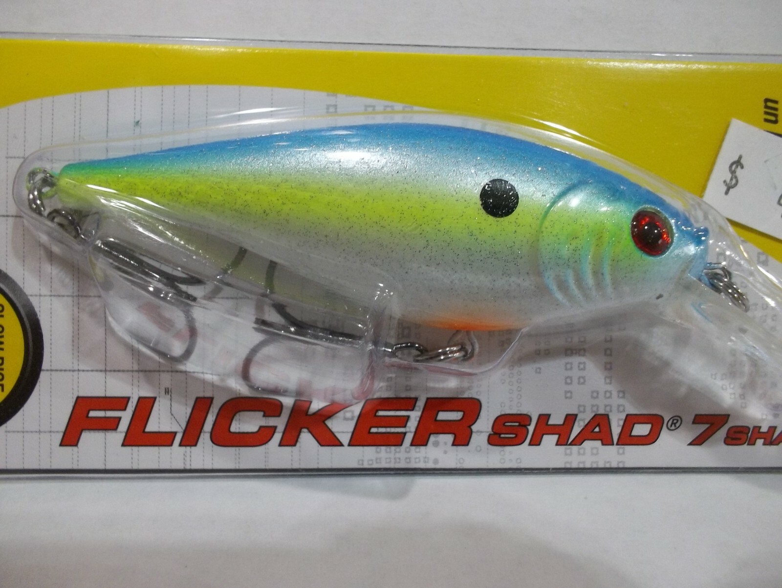 Berkley Flicker Shad 7 Shallow 3" long 2/7 oz Rattles Choose your ...