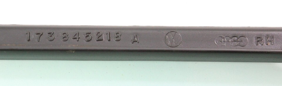 RH Rear Quarter Window Side Glass 75-84 VW Rabbit Jetta Mk1 4 Door ...