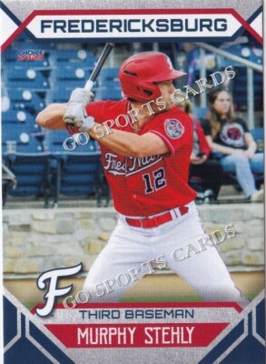 2023 Fredericksburg Nationals Murphy Stehly RC Rookie Nationals Minor ...