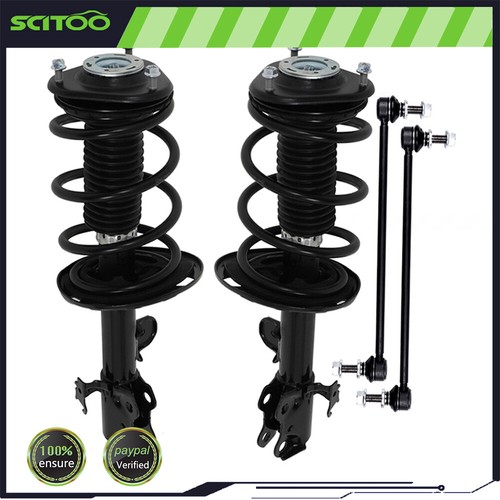 For 2013-2018 Toyota RAV4 Front Strut w/ Coil Spring Assembly Sway Bars ...