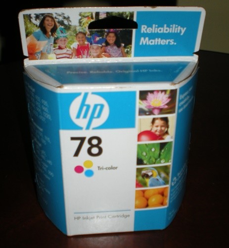 HP Tri-Color Original Ink Cartridge – #78 – C6578DN | eBay