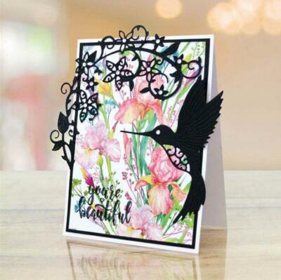 Hummingbird Metal Cutting Dies Craft Scrapbooking Card Making Embossing ...