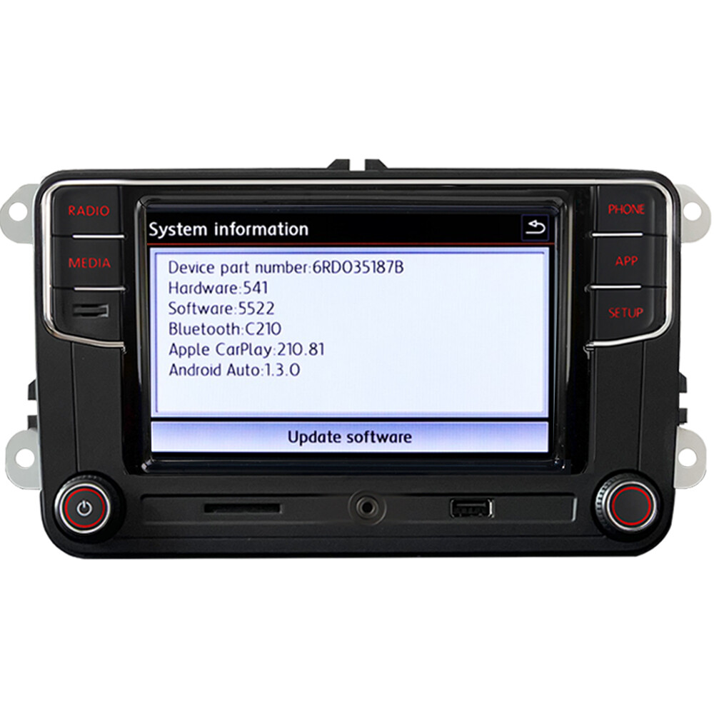 OEM Noname RCD330 RCD340G 187B 5522 CarPlay Android Auto Car Radio ...