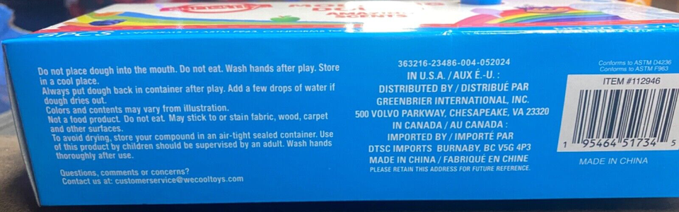 Compound Kings Modeling Dough Amazing Scents 8 Pk Curiosity New 8 ...