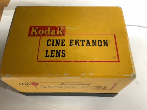 Vintage KODAK Cine Ektanon Lens 9 mm f2.7 | eBay
