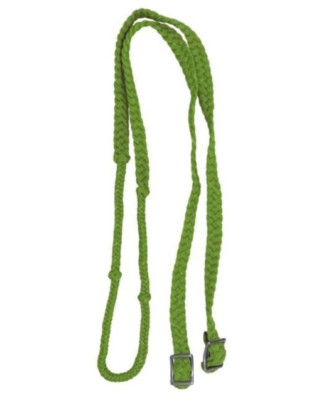 Western Barrel or Rodeo Horse Lime Green Heavy Nylon Para Cord Contest ...