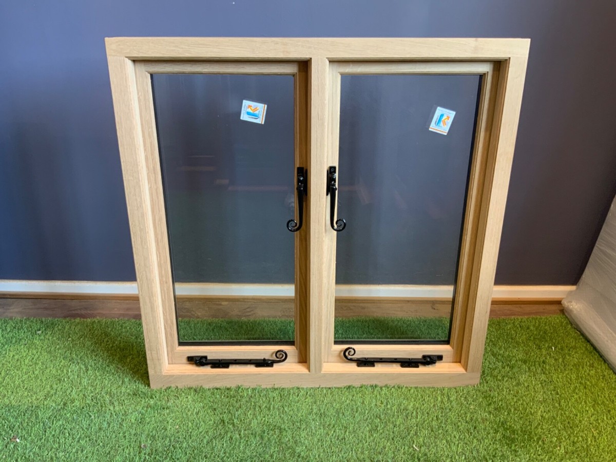 Oak Wood Dark Window Frames A3 / A4 / A5 / A6 Walnut / Black / White