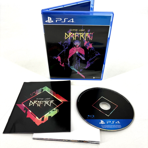 Hyper Light Drifter PS4 Playstation 4 Iam8bit edition Complete With Poster NICE 852428007617| eBay