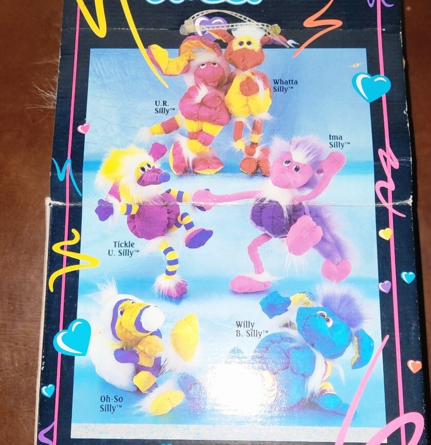 VINTAGE HASBRO Hallmark SILLY WILLIES NYLON PLUSH 80S RARE New "U So ...