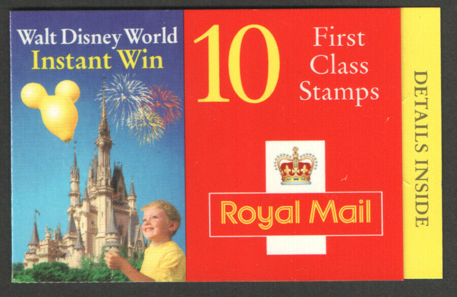 HD29 Disney Booklet 10 x 1st Class NVI Booklet - Cylinder B11 | eBay