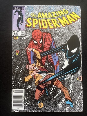 Amazing Spider-Man #258 1984 1st Bombastic Bag-Man Symbiote Newsstand ...
