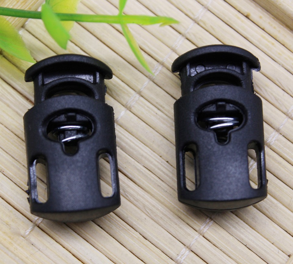 10X Shoelace Buckle Non-slip Stopper Rope Clip Clamp Cord Lock Running ...