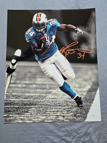 Ricky Williams Miami Dolphins Autographed 16x20 JSA Cert. | eBay