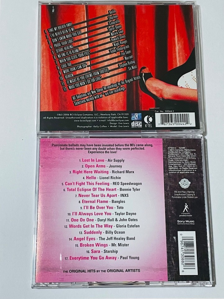 K-Tel Presents SEXUAL HEALING Love Songs of the 80's CD NEW +BONUS Lost In CD !! 787365004422| eBay