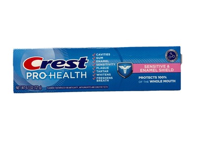 Crest Pro Health Sensitive Enamel Shield Toothpaste 4.3oz Exp 09/27 ...
