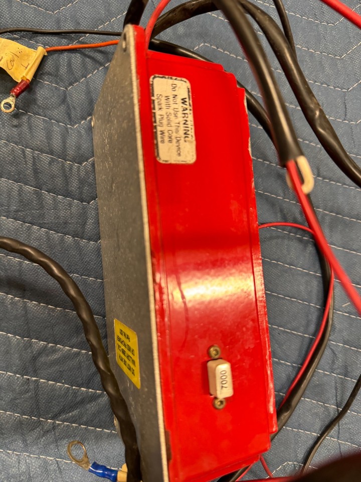 MSD Multiple Spark Discharge 6AL Ignition Control Module 6420 Untested ...