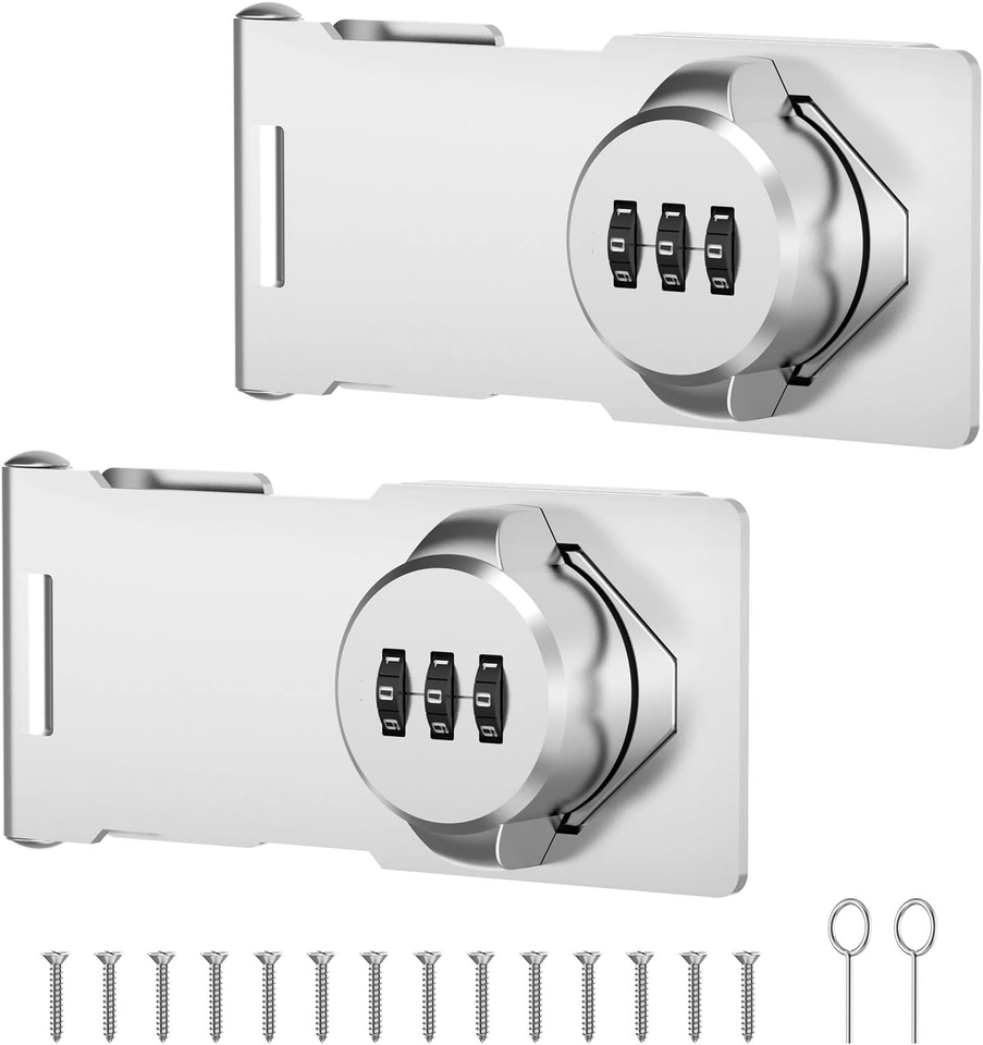 Mechanical Password Rotary Hasp Locks, Cabinet Locks with Combination ...