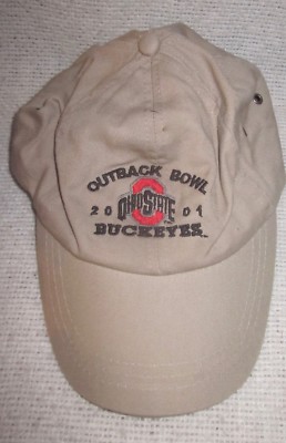 2001 Outback Bowl Champions Ohio State Buckeyes Cap Hat | eBay