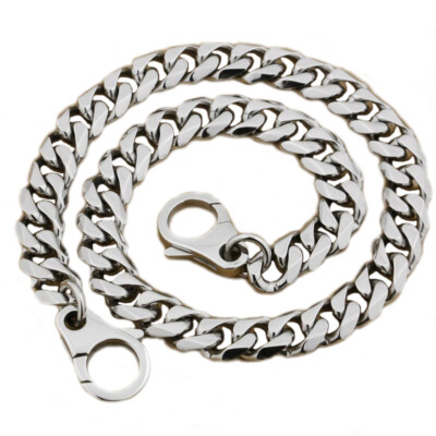 Solid 316L Stainless Steel Mens Biker Rocker Punk Wallet Chain 5N010WCD ...