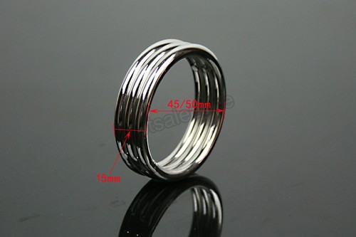 Quality Stainless Steel Male Delay Ring Impotence Aid CBT Performance ...