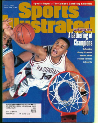 1995 Sports Illustrated: Corey Beck Arkansas Razorbacks Final Four | eBay