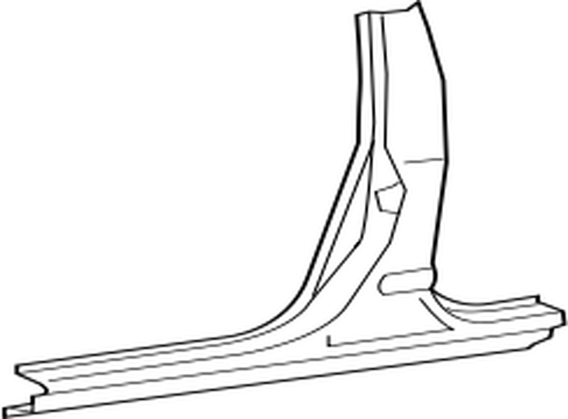 61311-42040 Toyota Pillar, center body, outer rh 6131142040, New ...