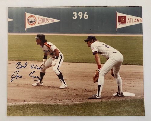 Jose Cruz Houston Astros Autographed 8x10 Photo | eBay