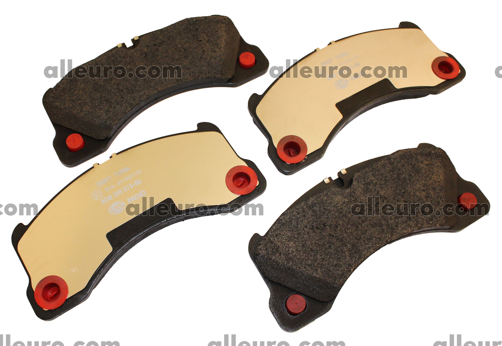 New! Porsche Hella-PAGID Front Disc Brake Pad Set 355015801 7P0698151C ...