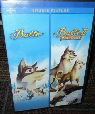 Balto & Balto II - Wolf Quest / Double Feature (DVD) ***FAST$3SHIPPING ...
