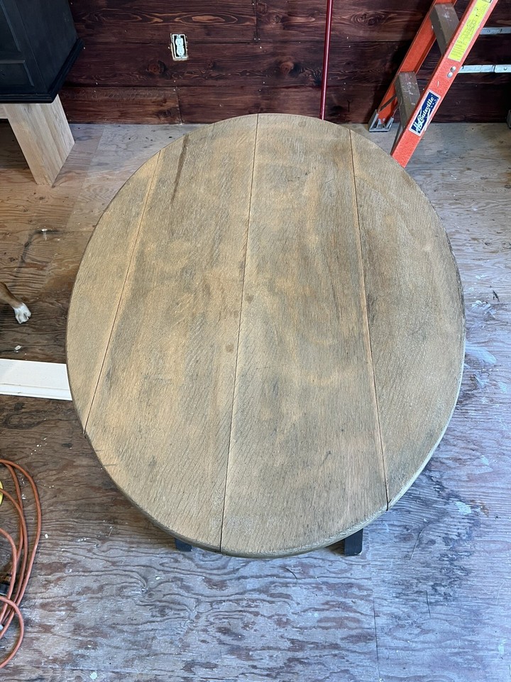 Charles P. Limbert - Cutout Oval Oak Table, Model 146 - N.E. Delivery ...