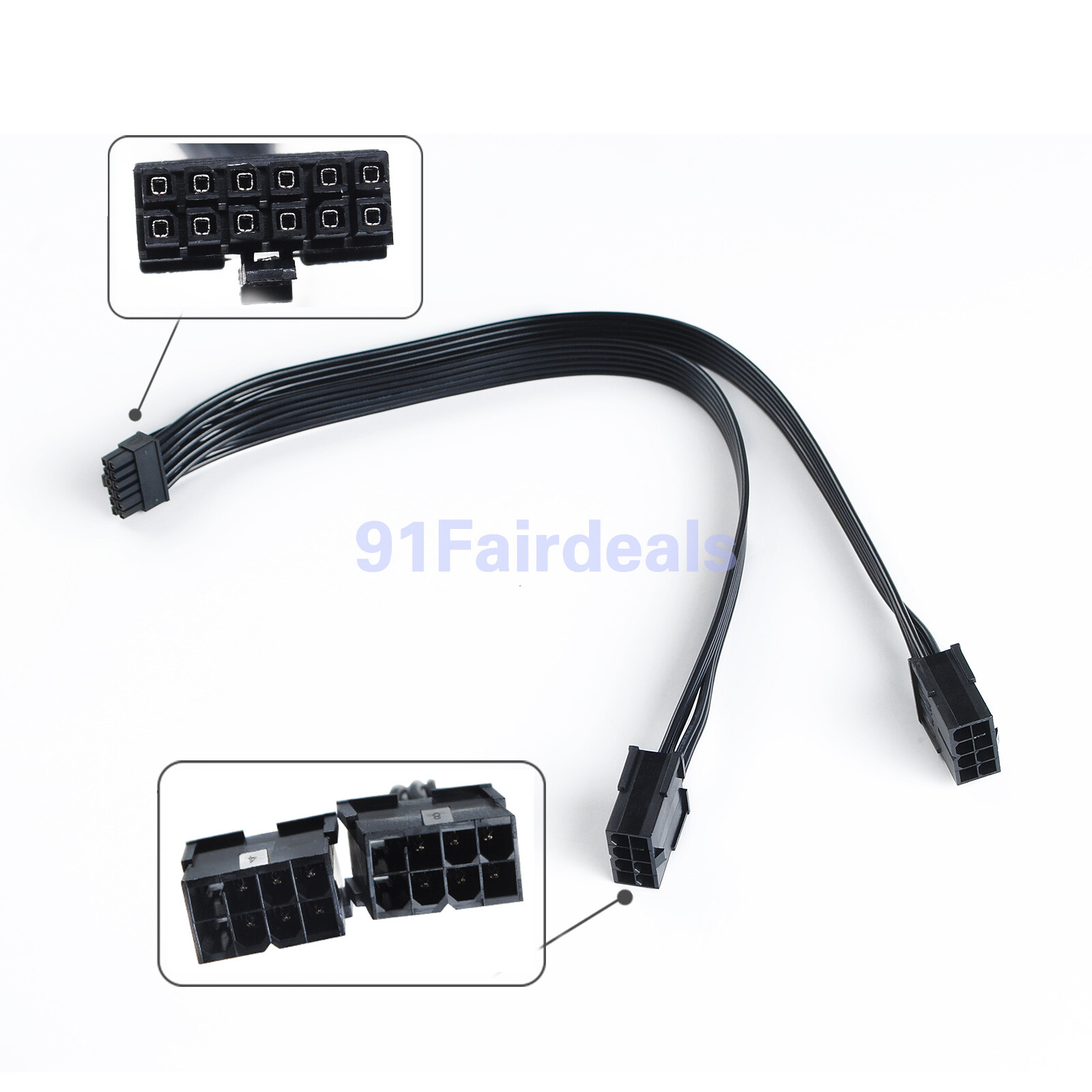 Dual 8Pin to 12pin Graphics Card Power Cable for NVIDIA RTX30 Series ...