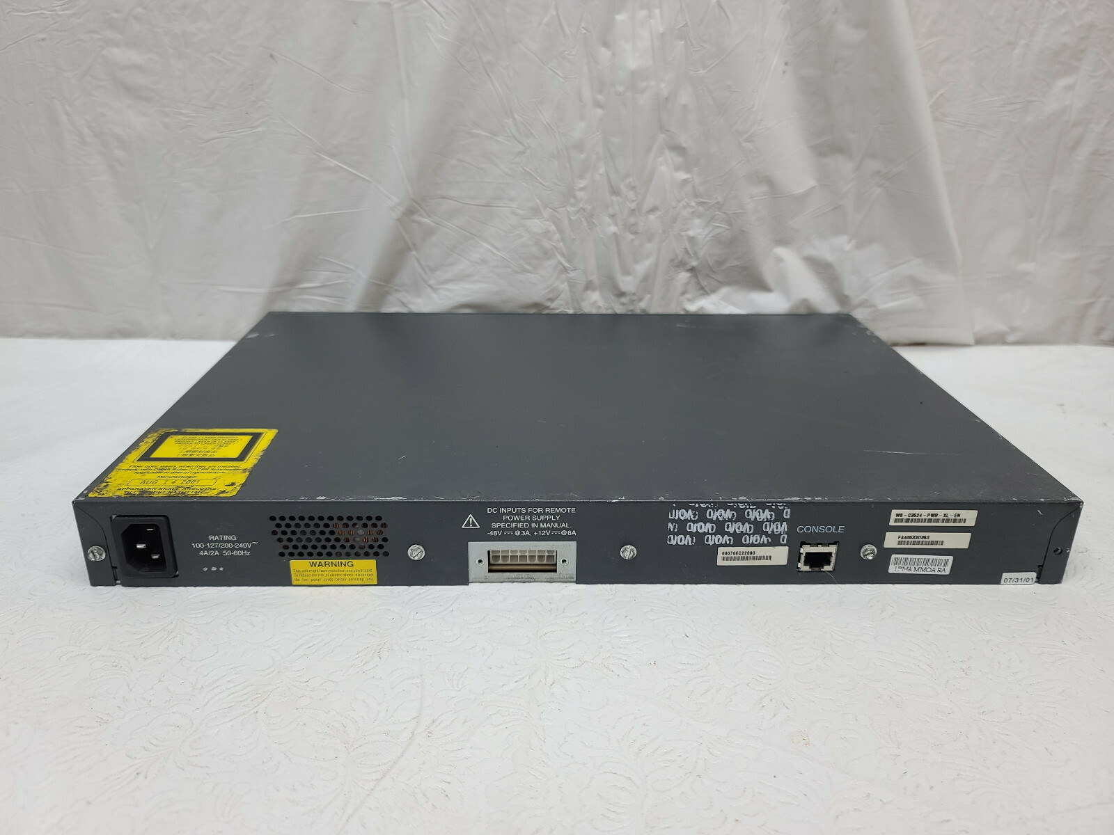 Cisco Catalyst 3500 Series XL Model WS-C3524-XL 24 Port Ethernet Switch ...