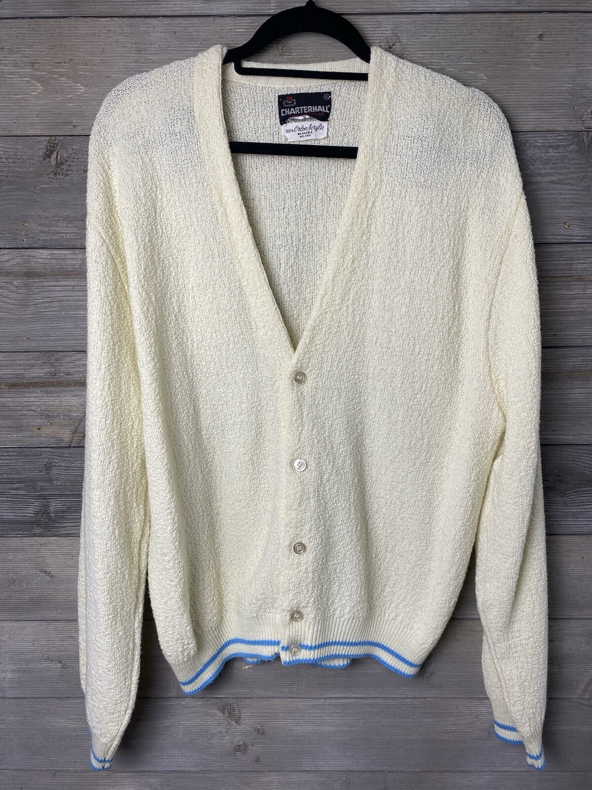 Vintage Men’s 1950’s-1960’s Cardigan Grandpacore Char… - Gem