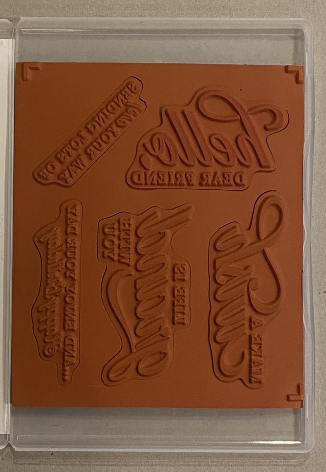 Stampin' Up! Retired Life is Grand Stamp Set | eBay
