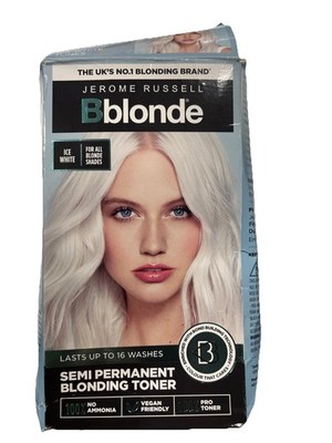 Bblonde/ Semi-Permanent Toner Ice White, 160 G New Damaged Box | eBay