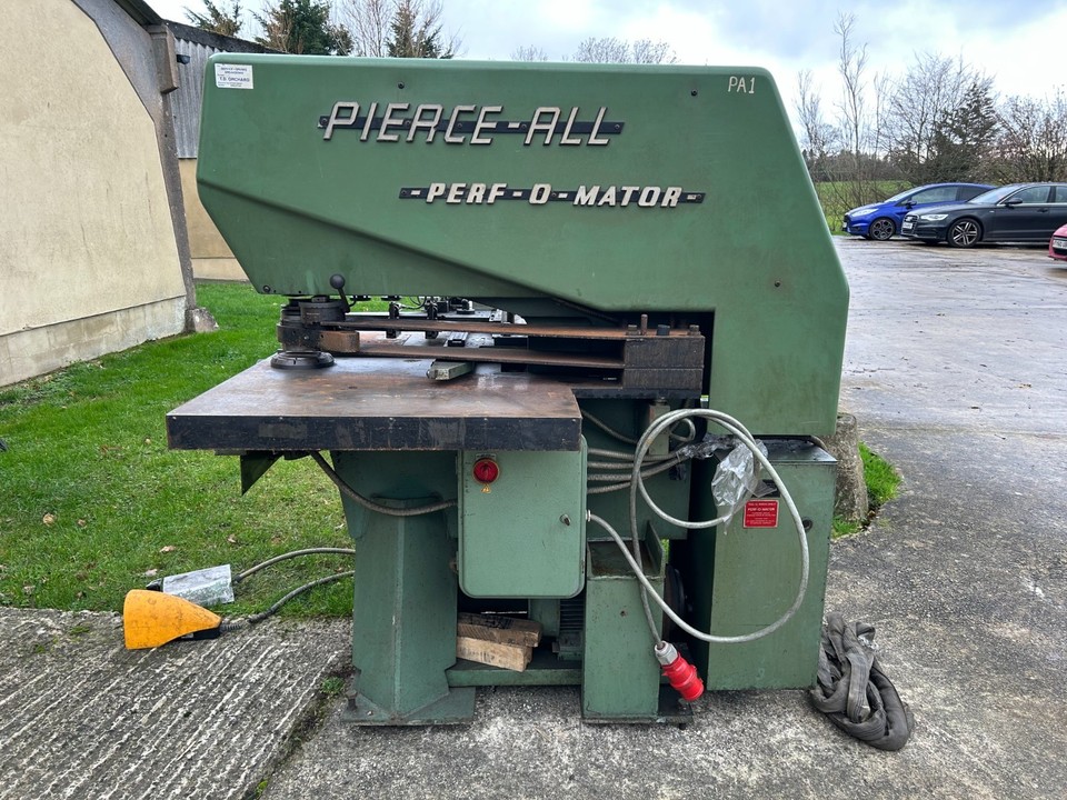 Pierce-All hydraulic punch machine | eBay UK
