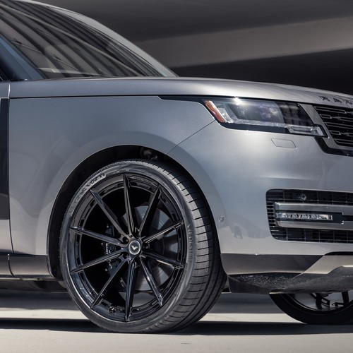 24" Vorsteiner VFX 001 24x10 Black Concave Forged Wheels Tires Fits ...