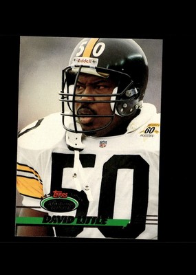 David Little : 1993 Topps Stadium Club NFL Card #408 : Pittsburgh ...