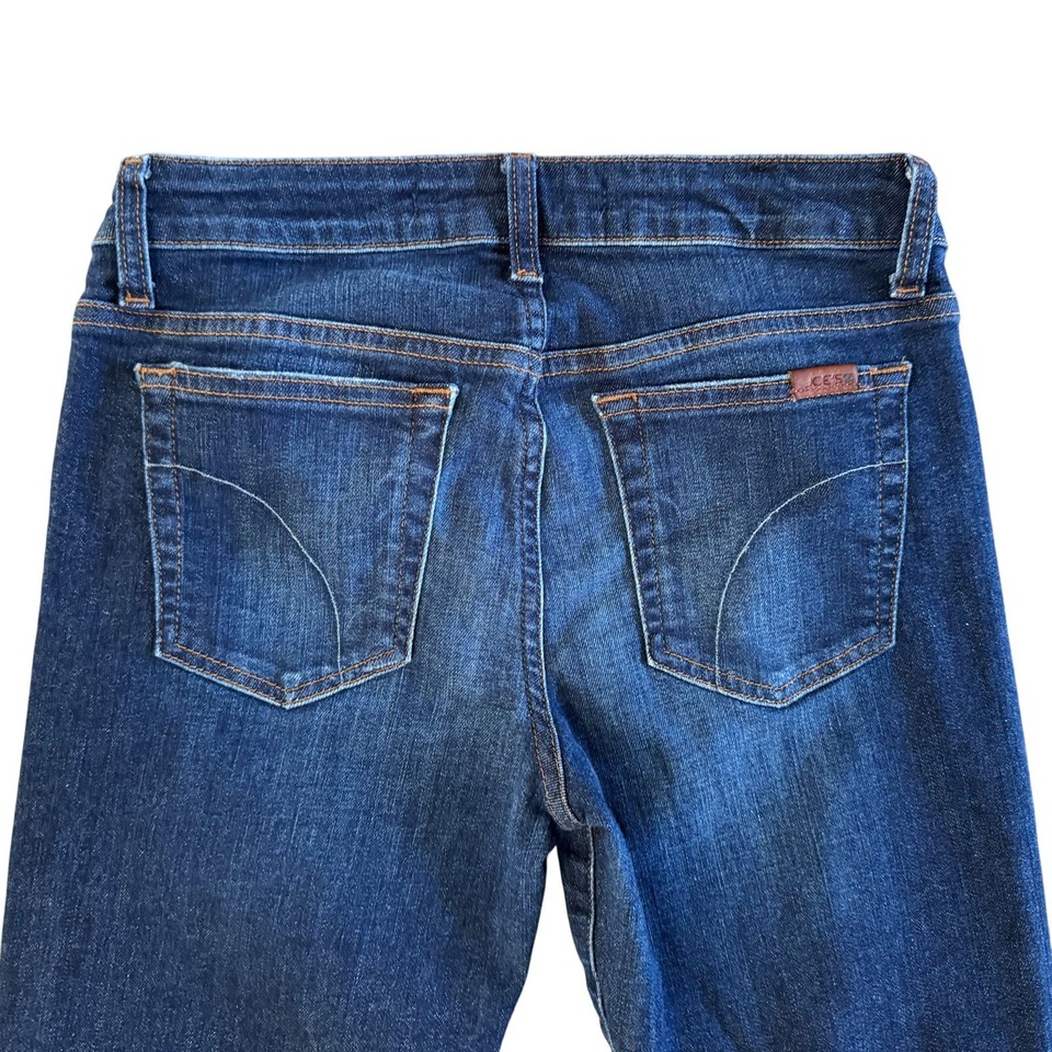 Joe's Jeans Women’s Size 29 Blue Curvy Bootcut Dark wash Quinn Low Rise ...