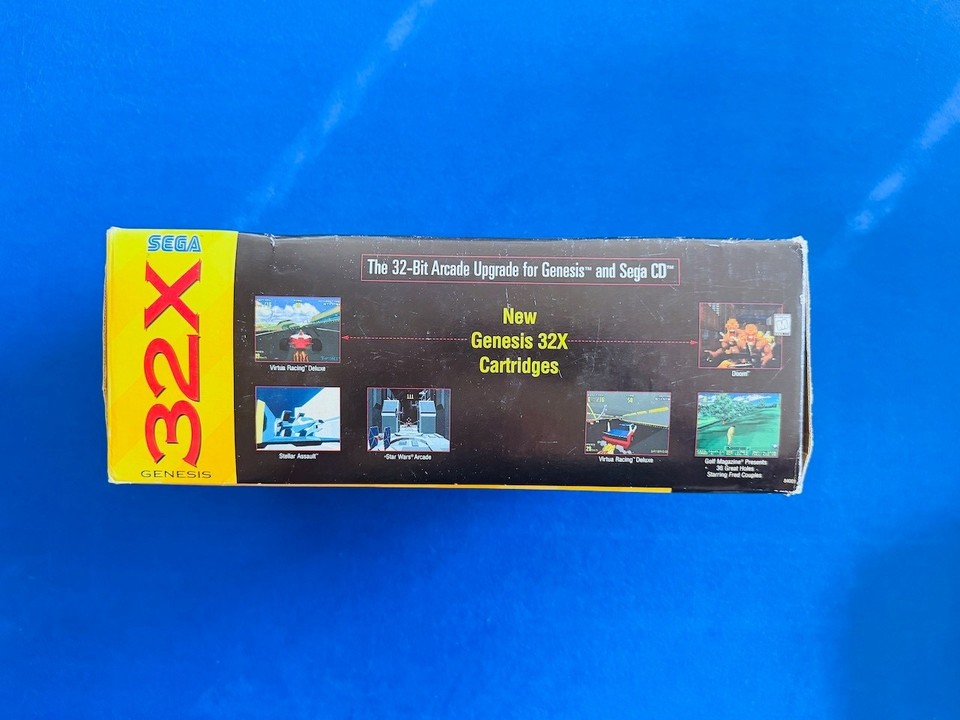 Sega 32x for Genesis Console with S-Video MOD CIB Complete Does Not ...
