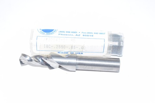 NEW Intrepid Tool 20043-01 RG I8C-.2550-.65-.40 Carbide Drill Cutter ...