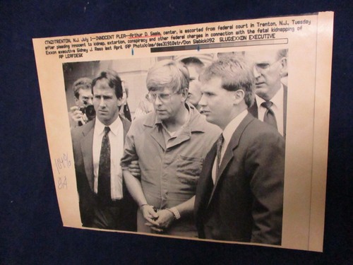 Wire Press Photo 1992 Arthur D. Seale Exxon Corp. Federal Courthouse ...