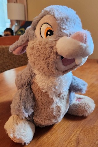 DISNEY HALLMARK Plush TALKING ANIMATED THUMPER Bunny BAMBI Moves Lg ...
