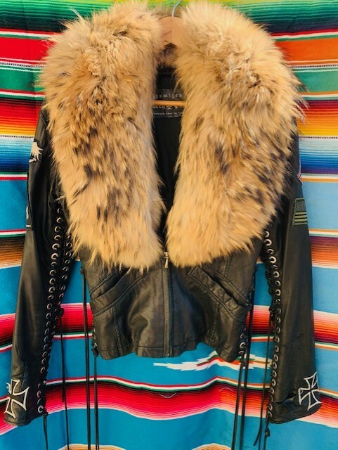 Punk Vintage Corey Parks Leather Custom Jacket - Gem