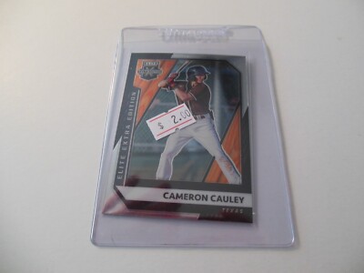 2021 Panini Elite Extra Edition Baseball Cameron Cauley | eBay