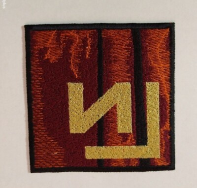 NIN INCH NAILS Cold and Black and Infinite Iron or Sew Quality Patch ...