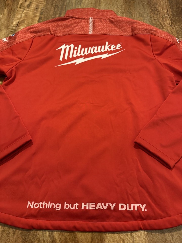 Milwaukee 23 Red Racing Jacket Mens Sz XL Official Ford V8 Supercars | eBay