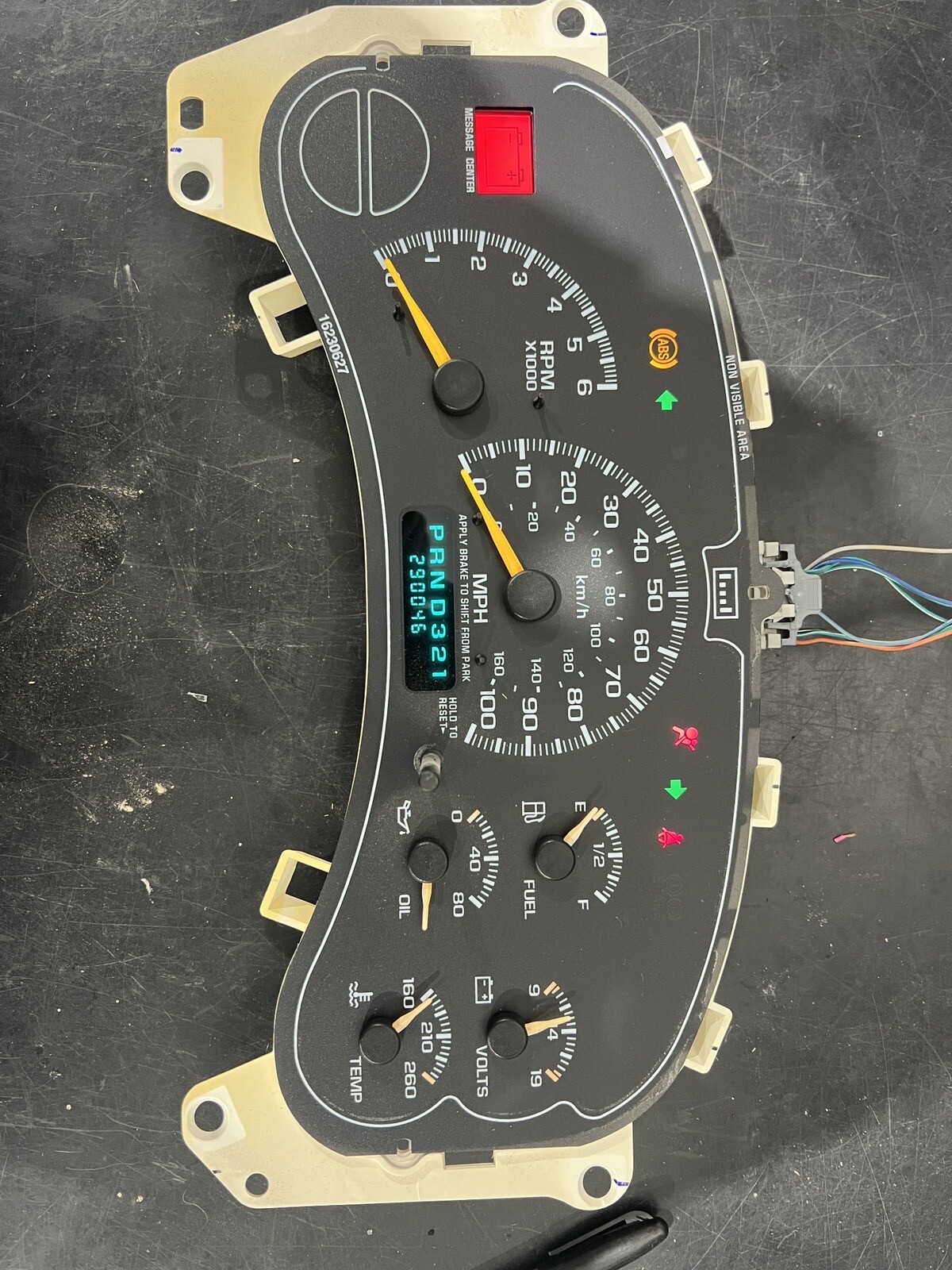 99-02 Silverado Sierra Tahoe Avalanche Instrument Gauge Cluster ...