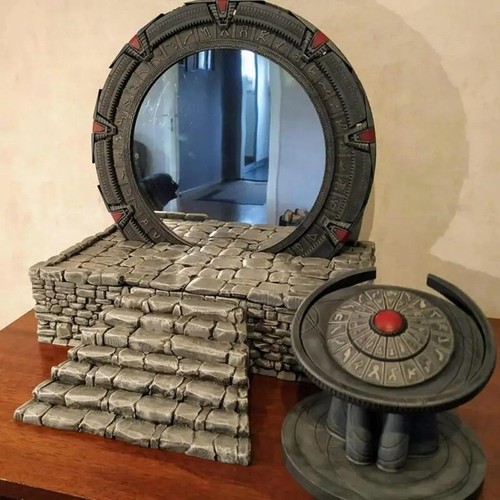Stargate Luminous Resin Craft Decoration, Film Collection Gifts, Home ...