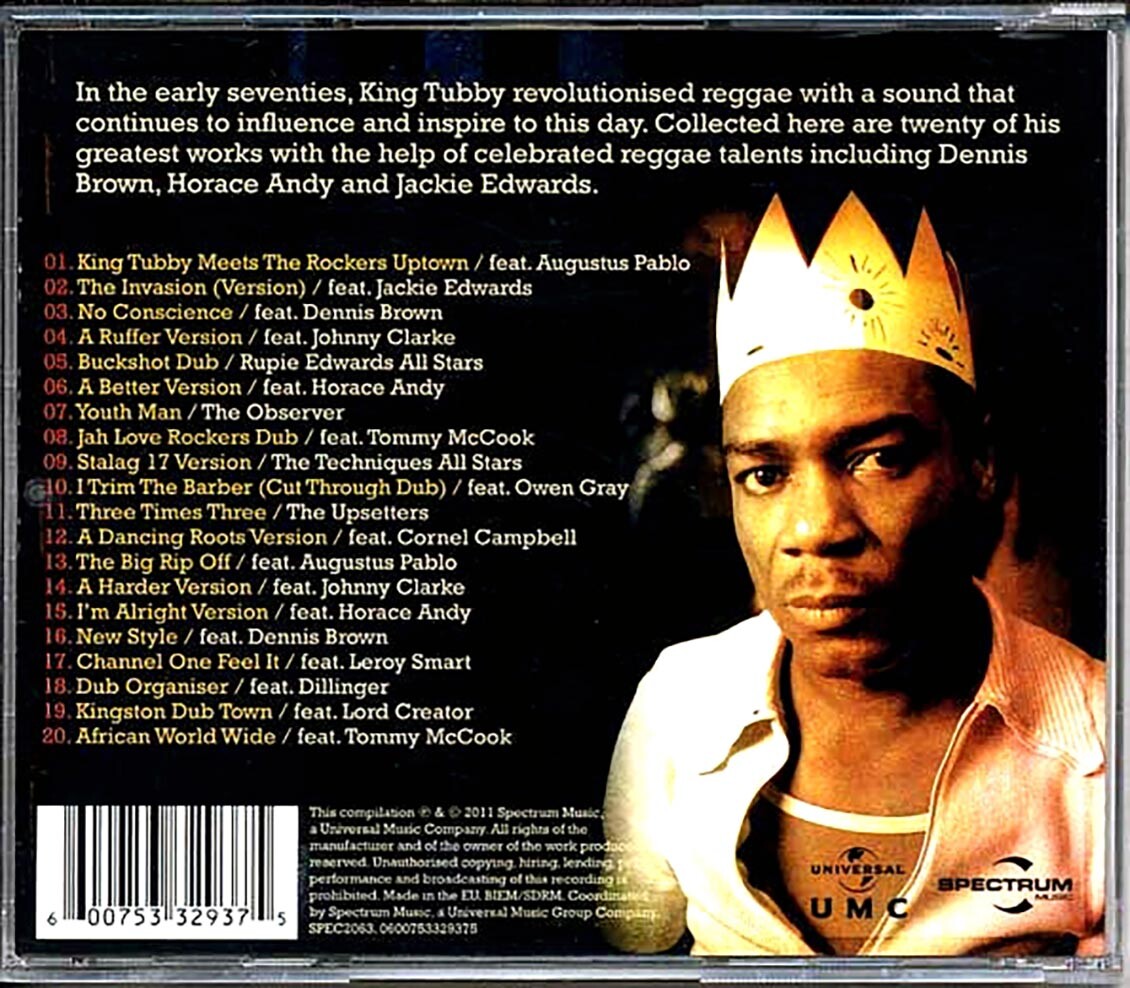 CD King Tubby - The Dub Master | eBay